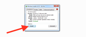 Windows Loader v2.2.2 Descargar para Windows 7