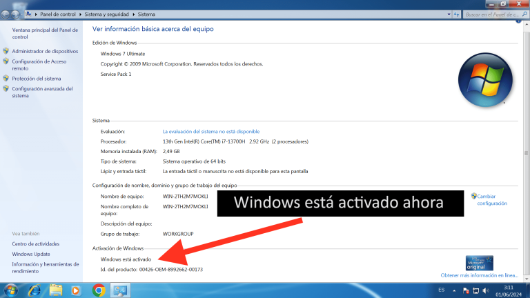 Windows Loader v2.2.2 Descargar para Windows 7